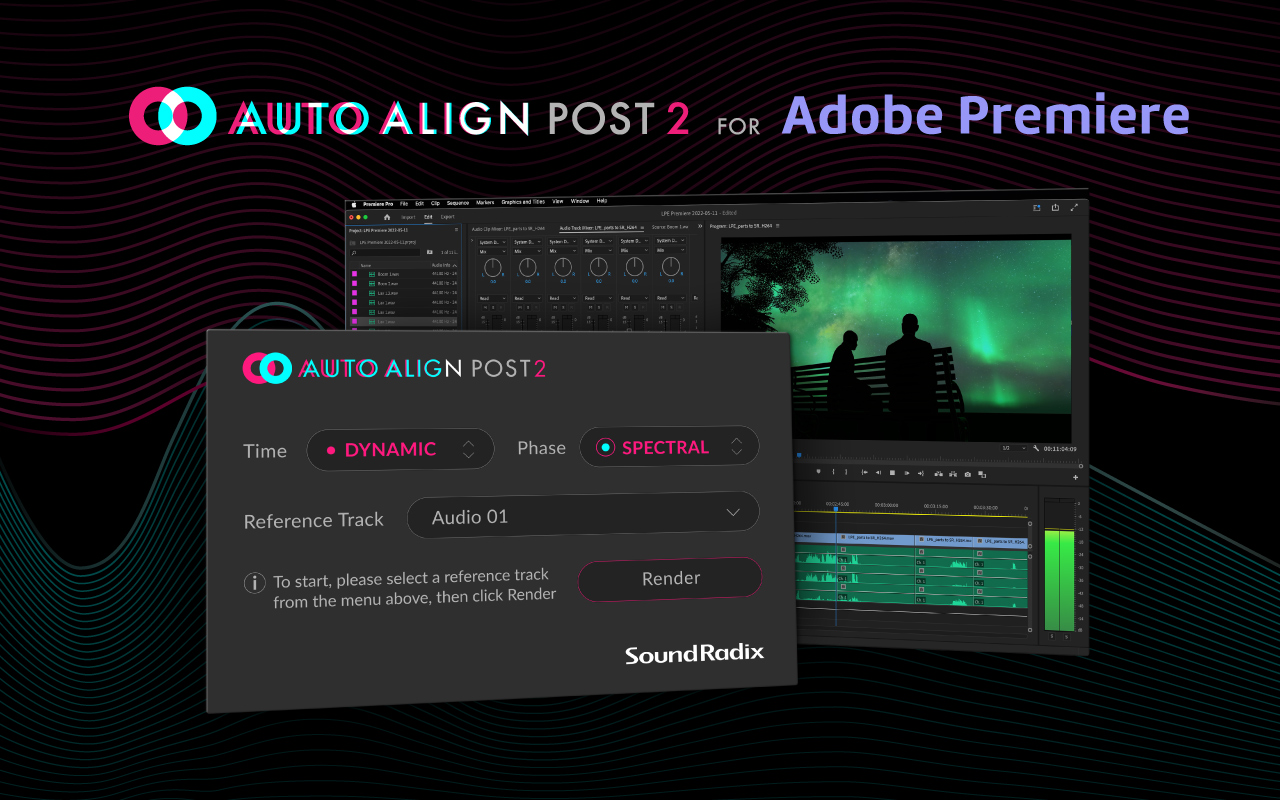 Auto-Align Post 2 for Adobe Premiere | News | Sound Radix