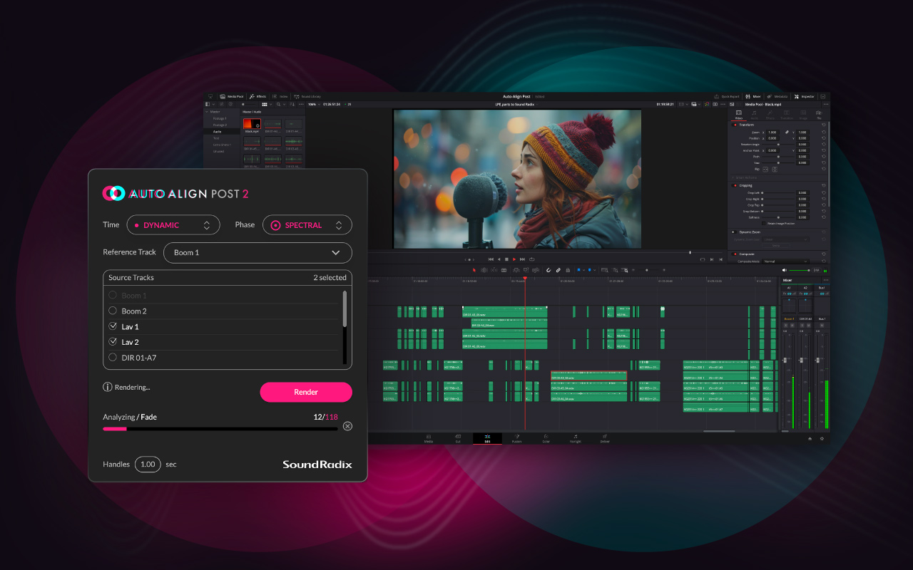 Auto-Align Post 2.3: Now Compatible with DaVinci Resolve Studio | News ...